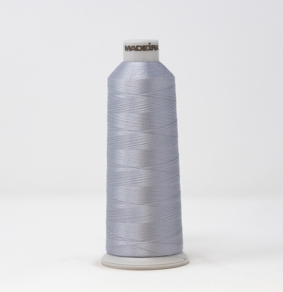 Madeira Silver Polyneon Embroidery Thread, 5500 Yards - Etsy