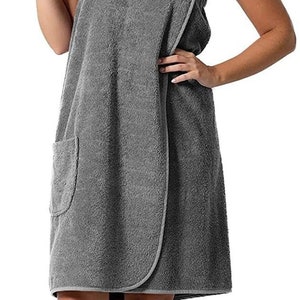 MONOGRAMMED TURKISH TERRY Spa Wrap, Personalized Towel Wrap, Custom ...