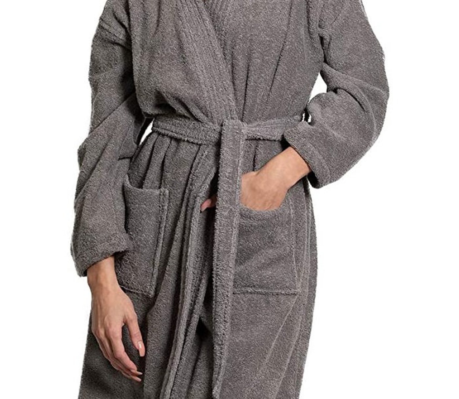 Mr. and Mrs. Gift EMBROIDERED TERRY Hooded BATHROBE Cotton Anniversary ...