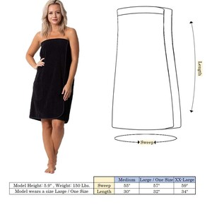 MONOGRAMMED TURKISH TERRY Spa Wrap, Personalized Towel Wrap, Custom ...