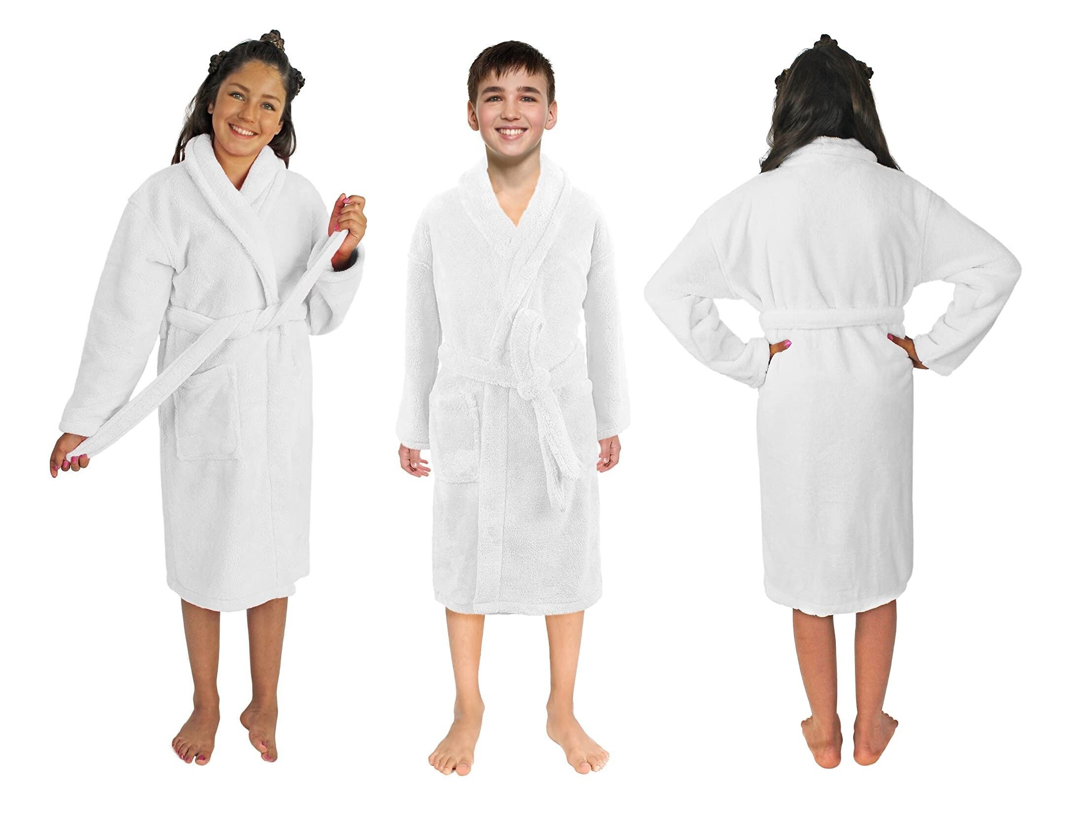 KID ROBE Shawl Collar Robe BLANK Robes Personalized Blank - Etsy