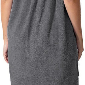 MONOGRAMMED TURKISH TERRY Spa Wrap, Personalized Towel Wrap, Custom ...