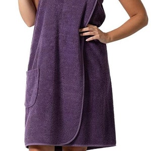 MONOGRAMMED TURKISH TERRY Spa Wrap, Personalized Towel Wrap, Custom ...