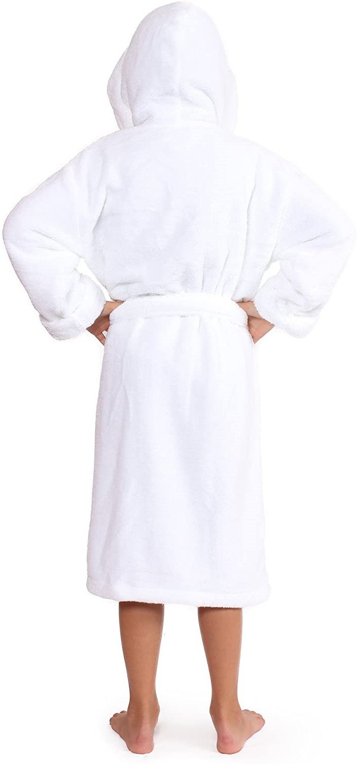 Personalized HOODED WHITE ROBE // Bridal Robe // Bride Robe // Bridal ...