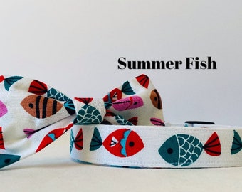 Fish Dog Collar - Etsy