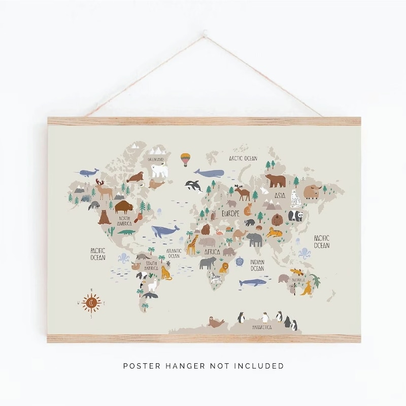 Nursery Map - Etsy