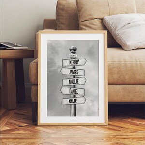 Personalized Street Sign, Digital File, Wall Art, Personalized Canvas ...