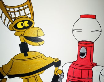 Mst3k Crow Tom Servo - Etsy