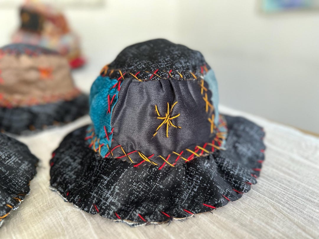 Handmade Suede Bucket Hat - Etsy