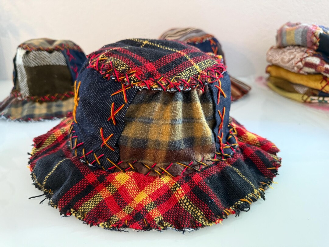 Colorful Bucket Hat - Etsy