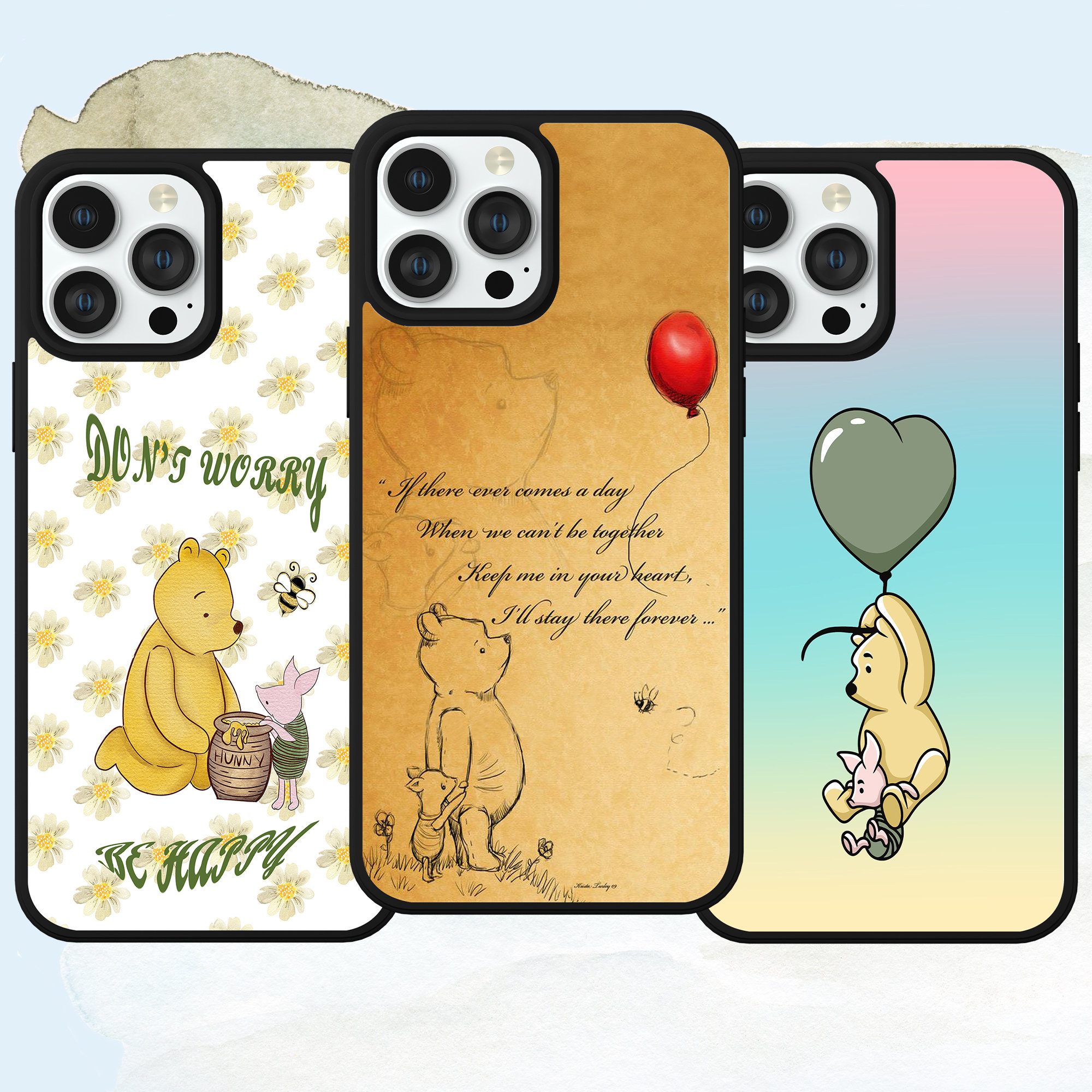 Amazon Winnie The Pooh Iphone Plus Case Winnie The Pooh Pastel ...