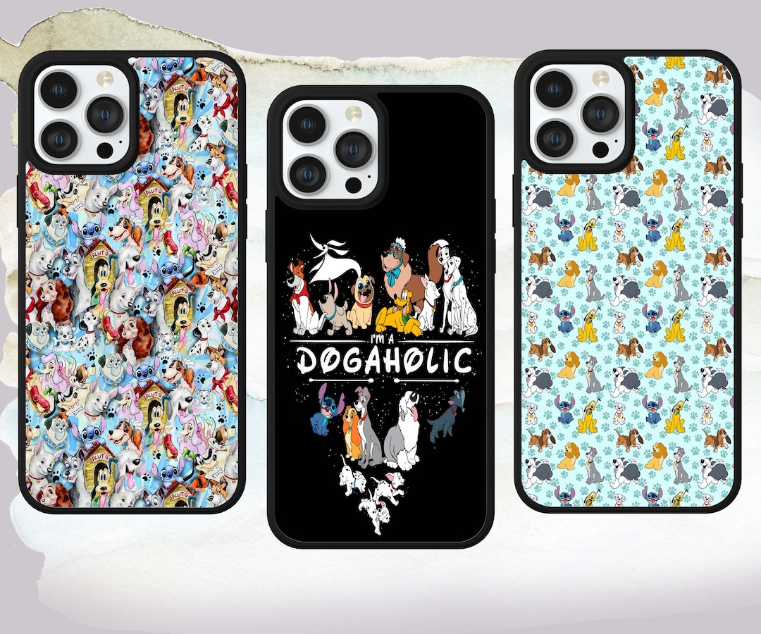 Stitch, Pluto, Goofy, Perdita, Lilo, Tramp, Chip and All the Dogs ...