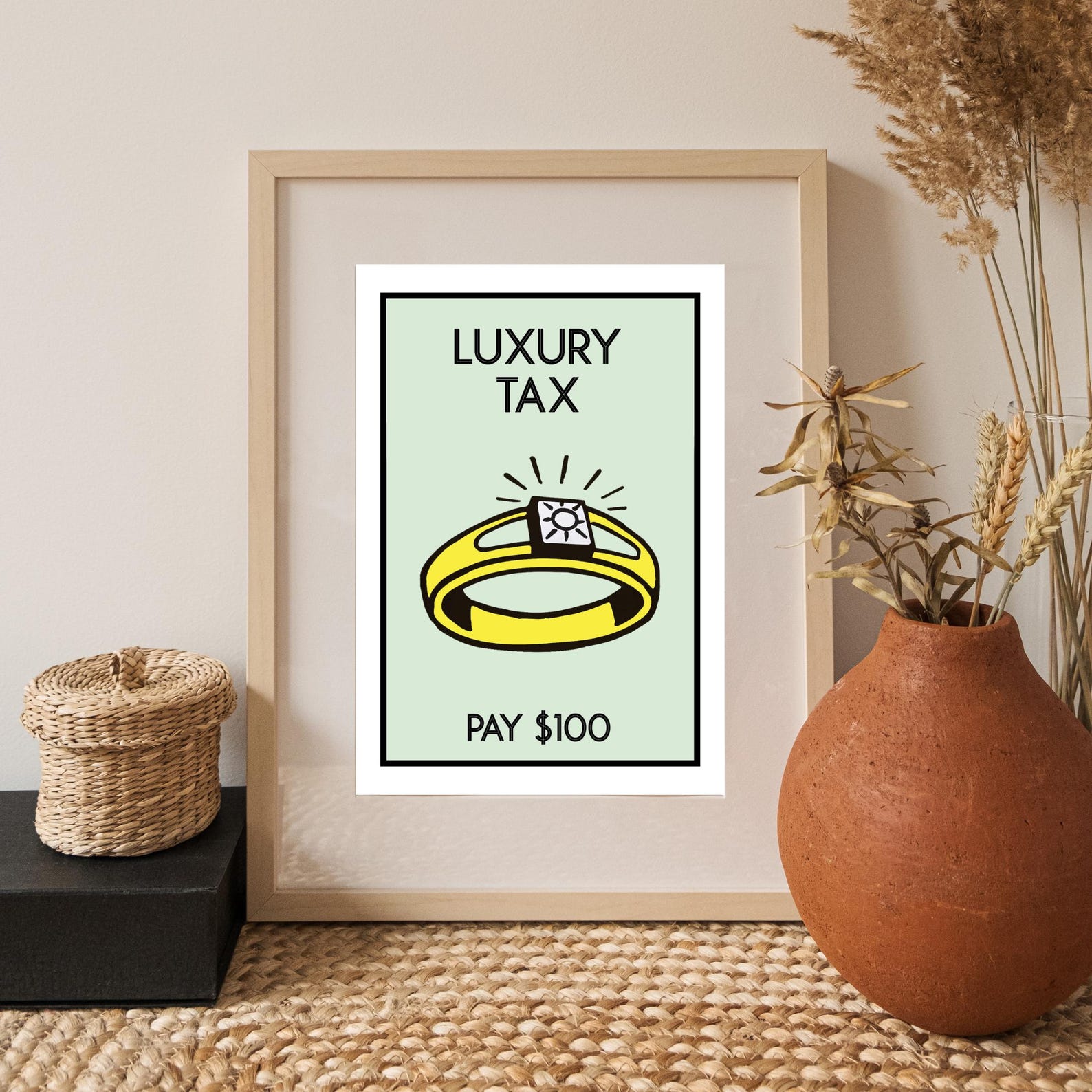 Personalised Monopoly Engagement Wedding Poster - Etsy