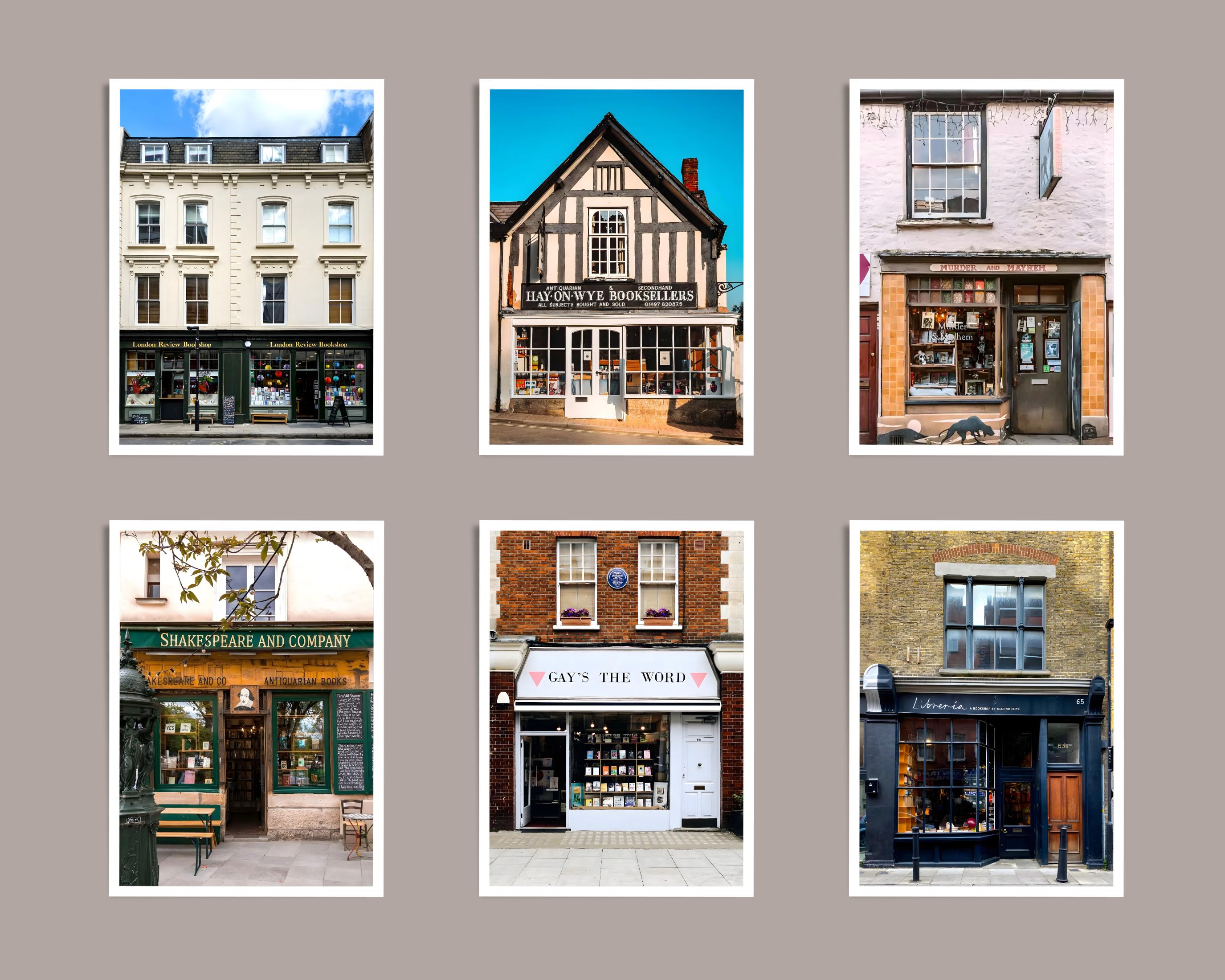 Brick Lane Bookshop Poster – Iconic East London Landmark. Bookshop ...