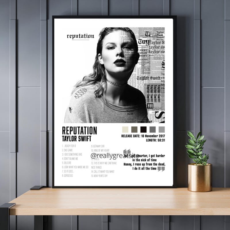 Music Album Posters - Etsy