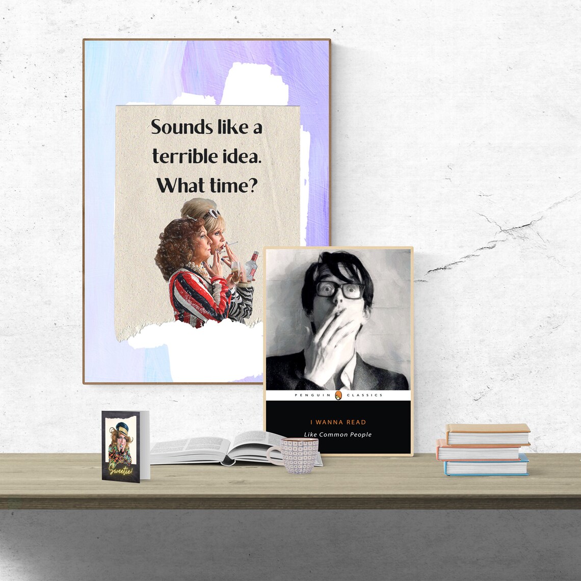 I Wanna Read Like Common People. Pulp Poster. Jarvis Cocker Wall Art ...