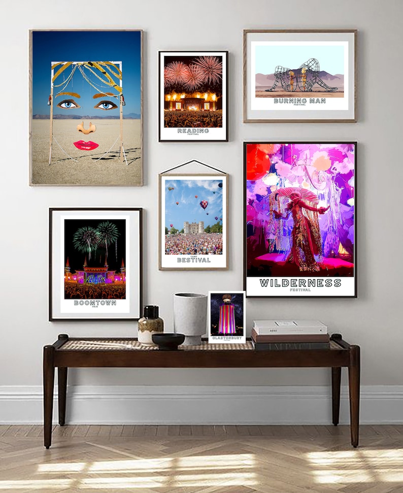 Boomtown Fair Stage With Fireworks Festival Poster - Etsy UK