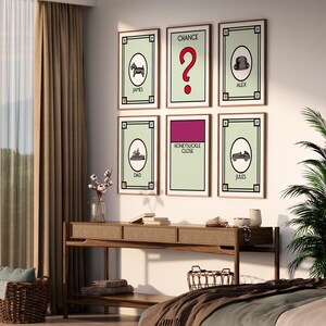 Personalised Monopoly Engagement Wedding Poster - Etsy