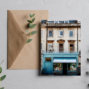 Topping & Company Bookstore Poster – Bath Bookshop Illustration Print ...