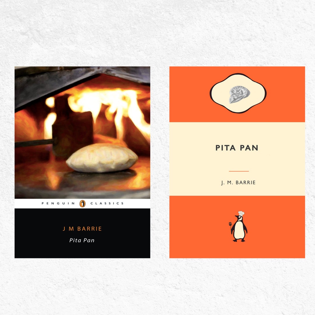 Pita Pan Penguin Classic Cover Poster, Book Lover Gift - Etsy