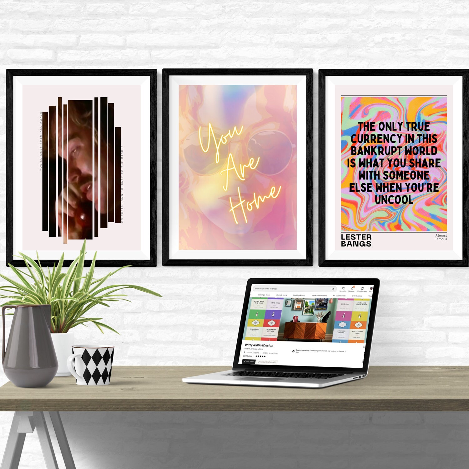 Lester Bangs Uncool Real Currency Almost Famous Quote Cameron - Etsy