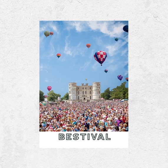 Camp Bestival Fine Art Festival Poster - Etsy Australia