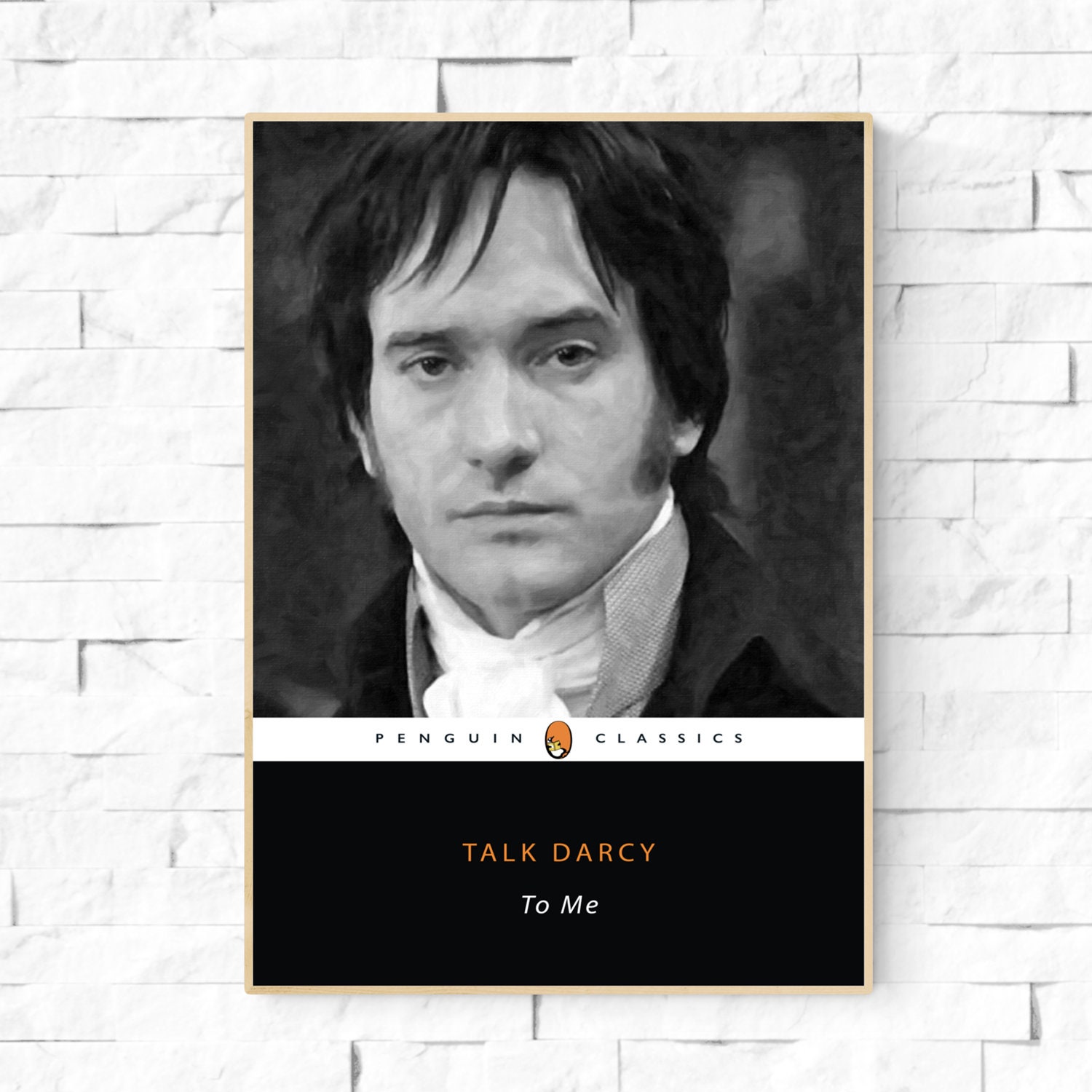 Talk Darcy to Me. Matthew Macfadyen Mr Darcy Jane Austen Pride - Etsy