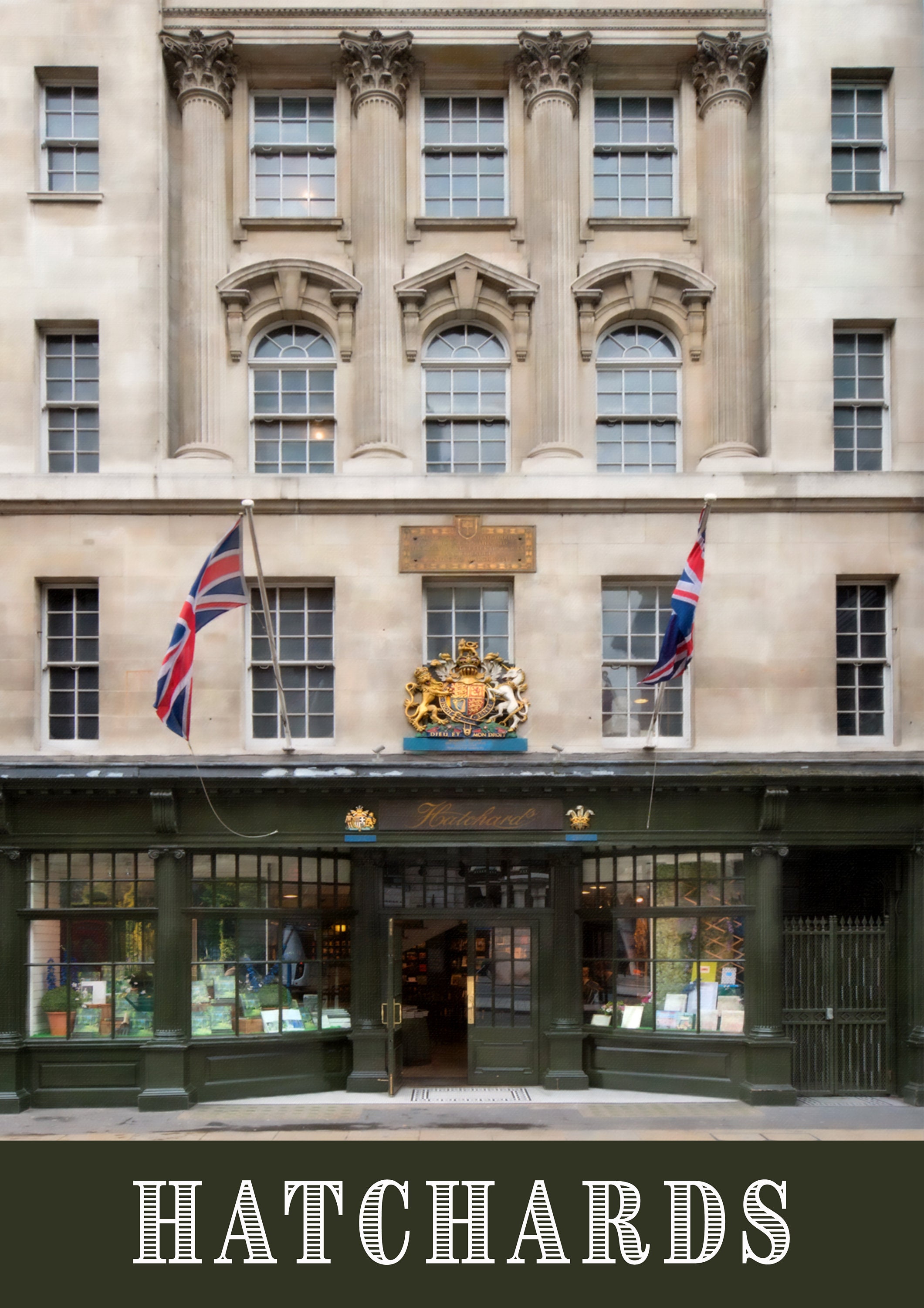 Hatchards Piccadilly Famous London Book Store Literary London - Etsy UK