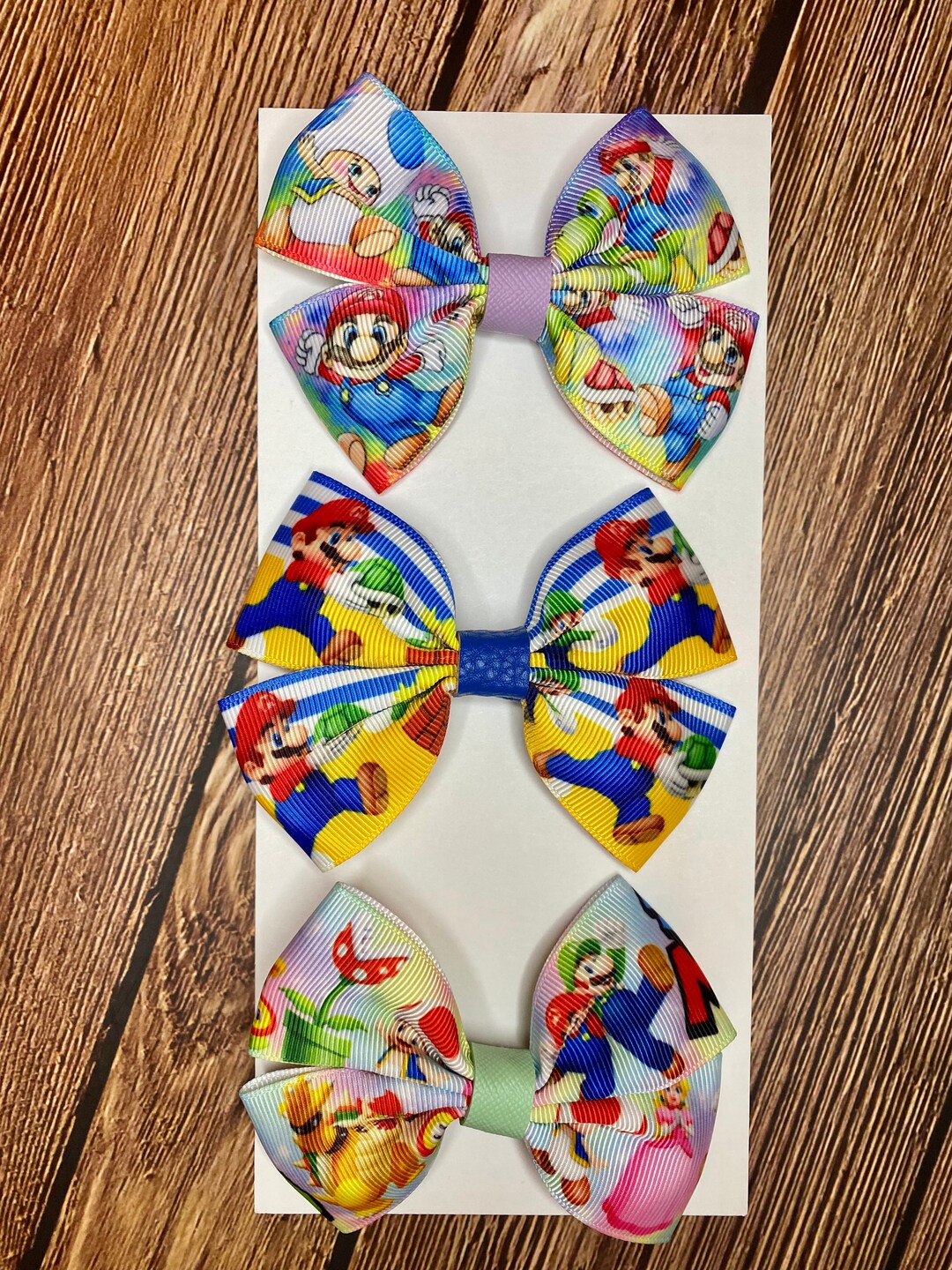 Mario Ribbon Bow - Etsy