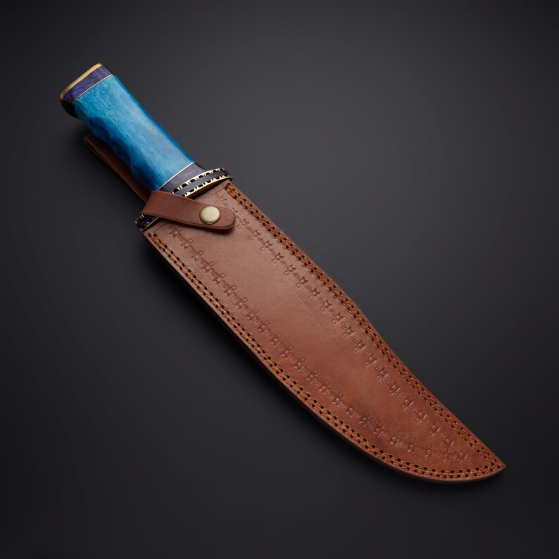 Damascus Rambo Knives Custom Handmade Hunting Knife - Etsy