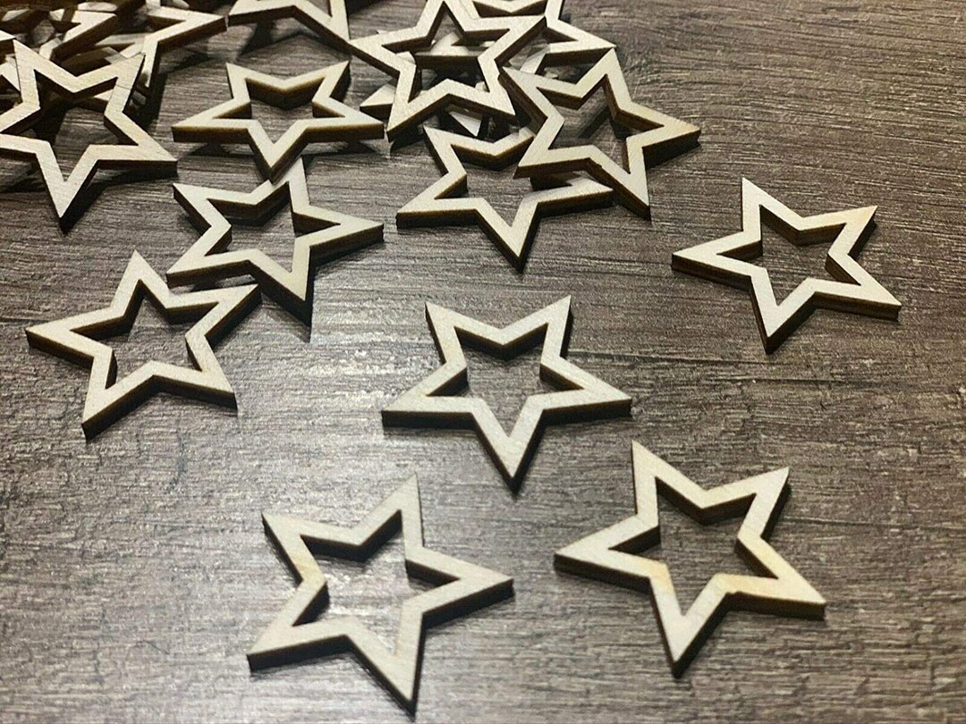 50 Scatter Decoration Table Crafts Edge Stars Star Stars Starlets ...