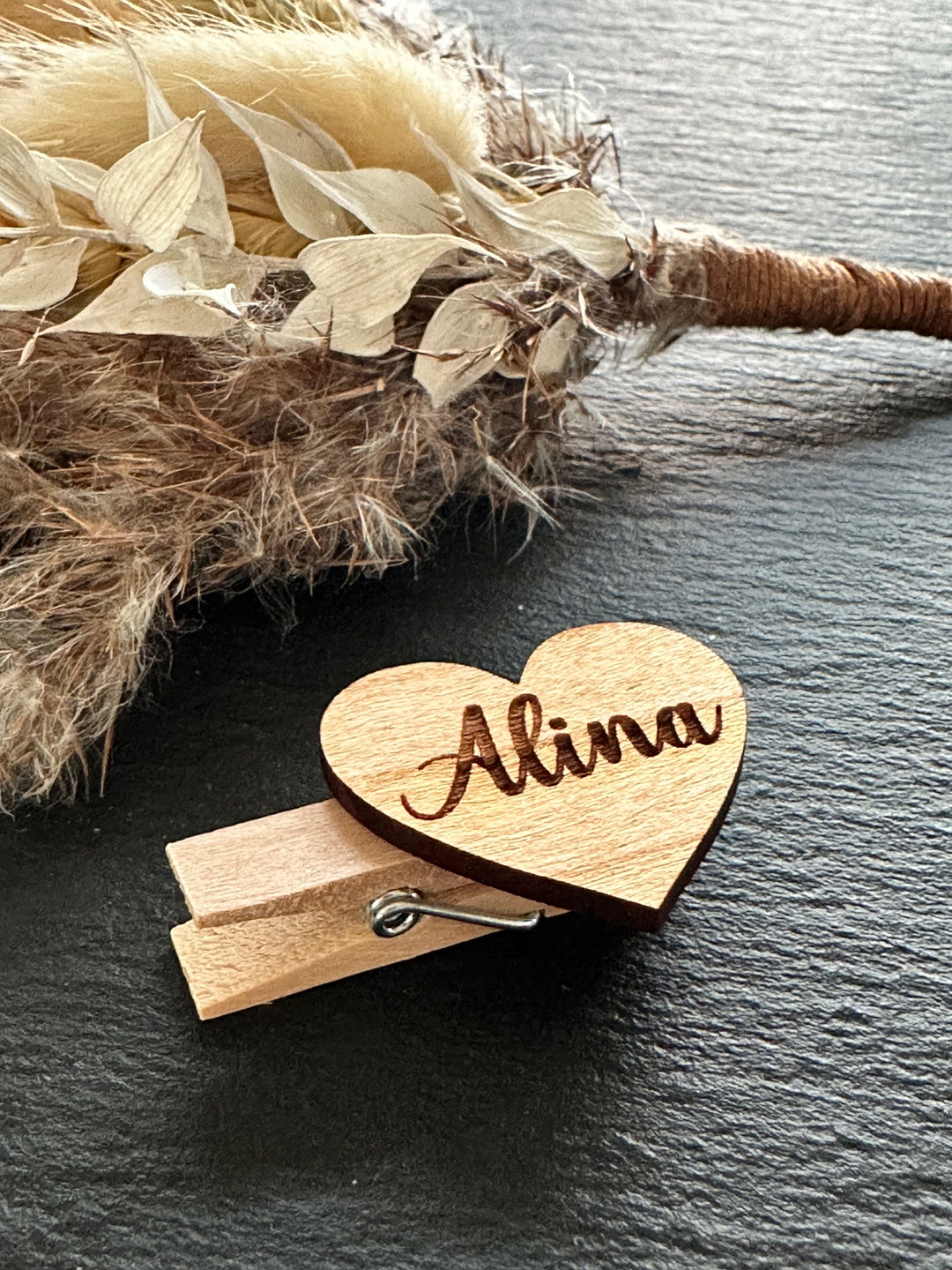 Personalized Name Badges/clothespins/name Tags/place Cards/favors With ...