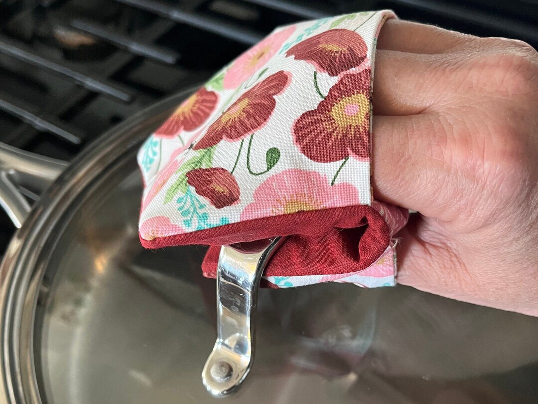 Finger Mitt Insulated for Hot Pans, Lids, Microwave, Toaster Oven ...