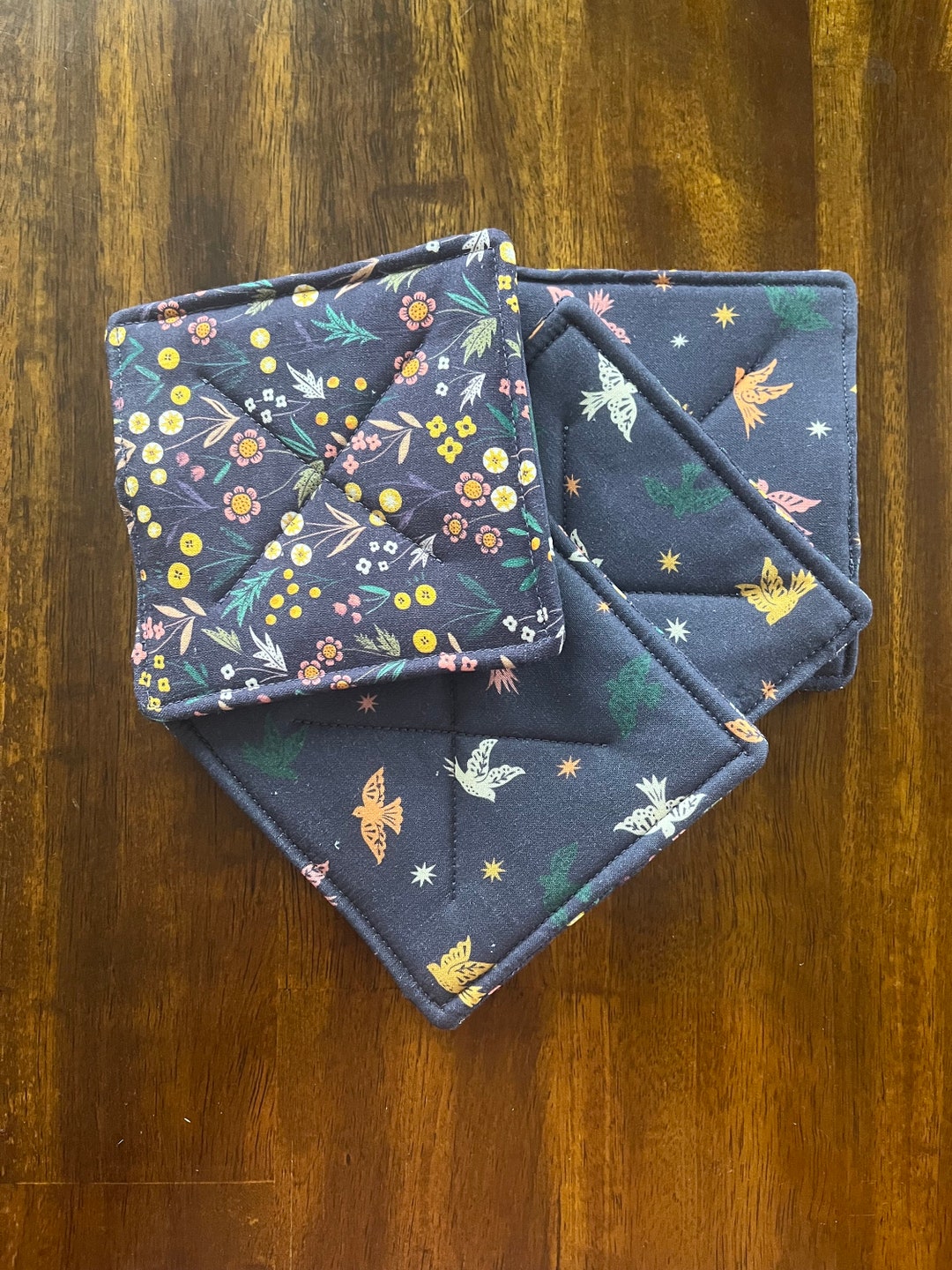 Set of 4 Scented Coasters - Etsy