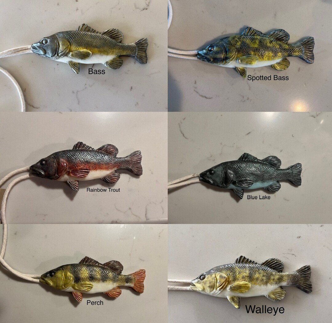 Fish Soap on a Rope Realistic Hand Painted Fun Gift for - Etsy