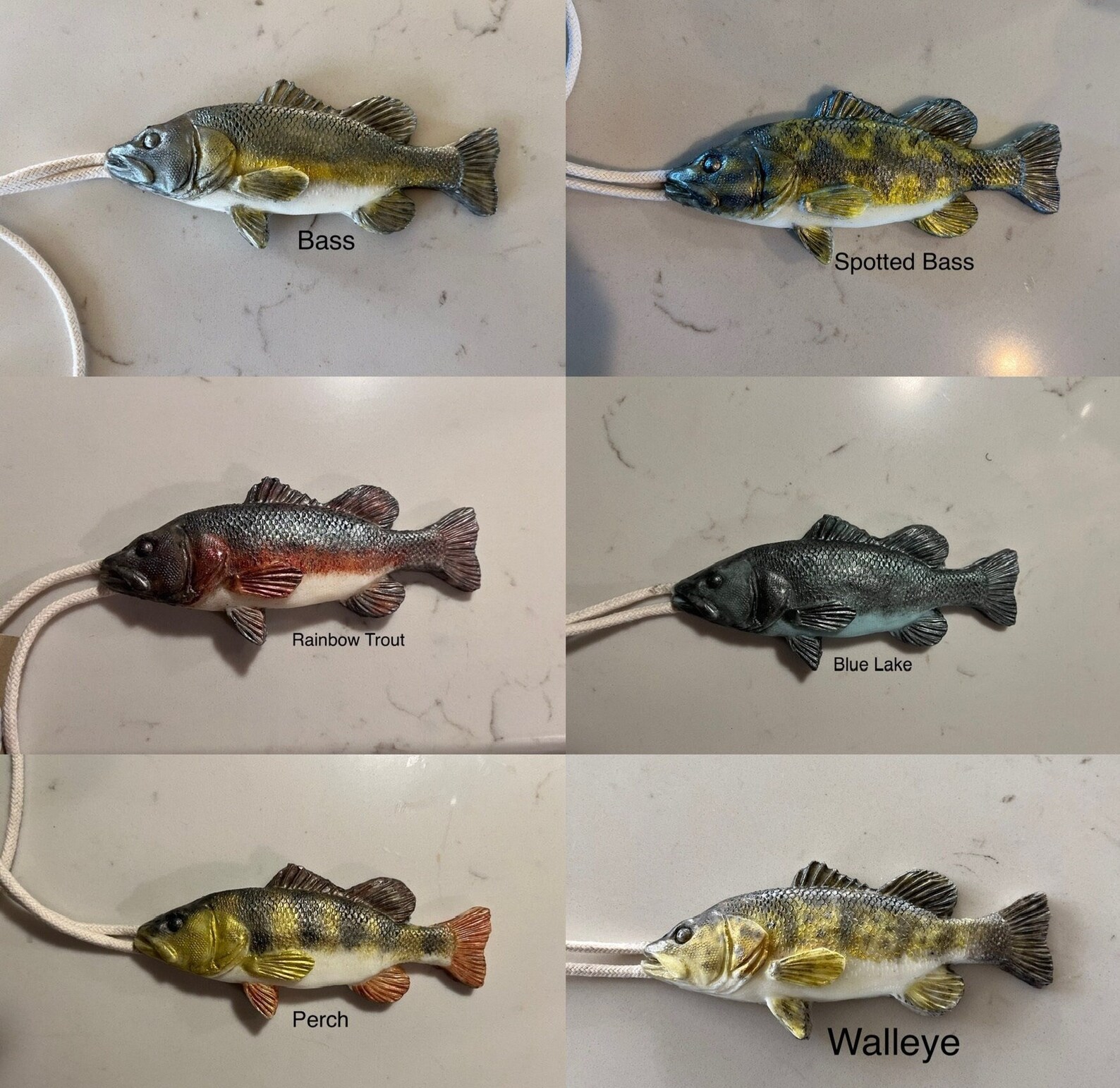 Fish Soap on a Rope Realistic Hand Painted Fun Gift for - Etsy