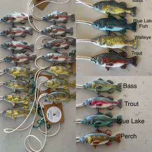 Fish Soap on a Rope Realistic Hand Painted Choose Type of Fish - Etsy