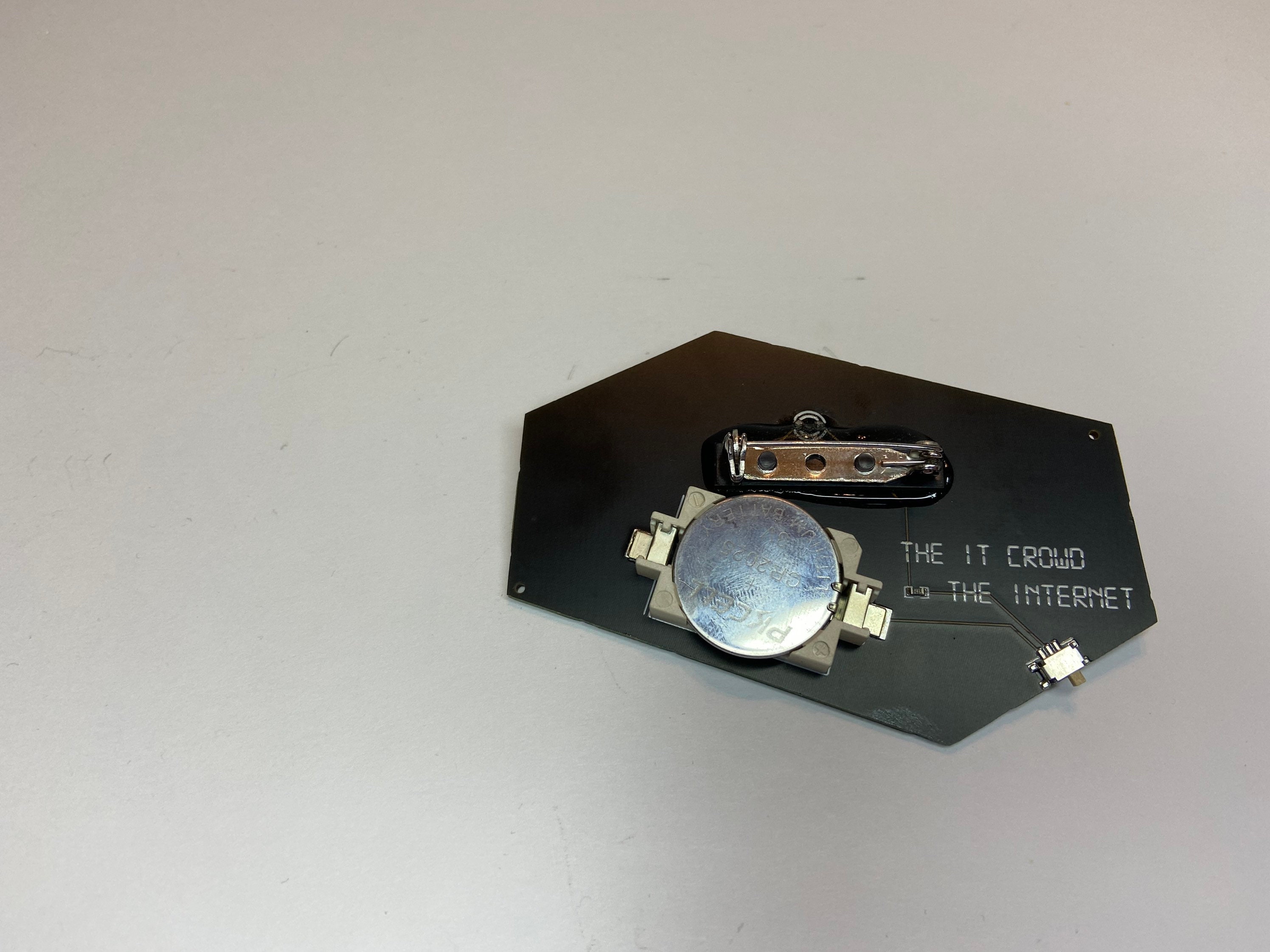 The IT Crowd "the Internet" Wearable Badge - Inspired by the Television ...