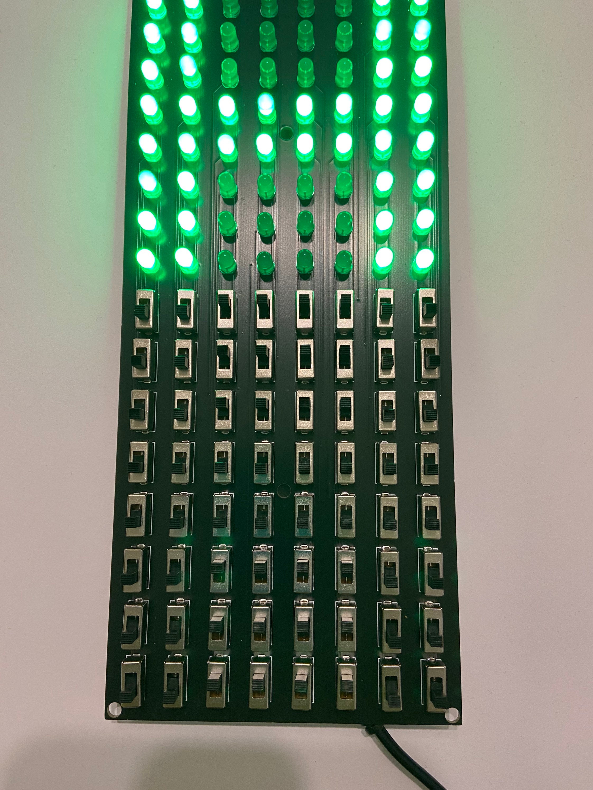 Lo Fi Pixel Art Drawing Grid 8 X 8 LED Drawing 8 Bit 64 LED - Etsy