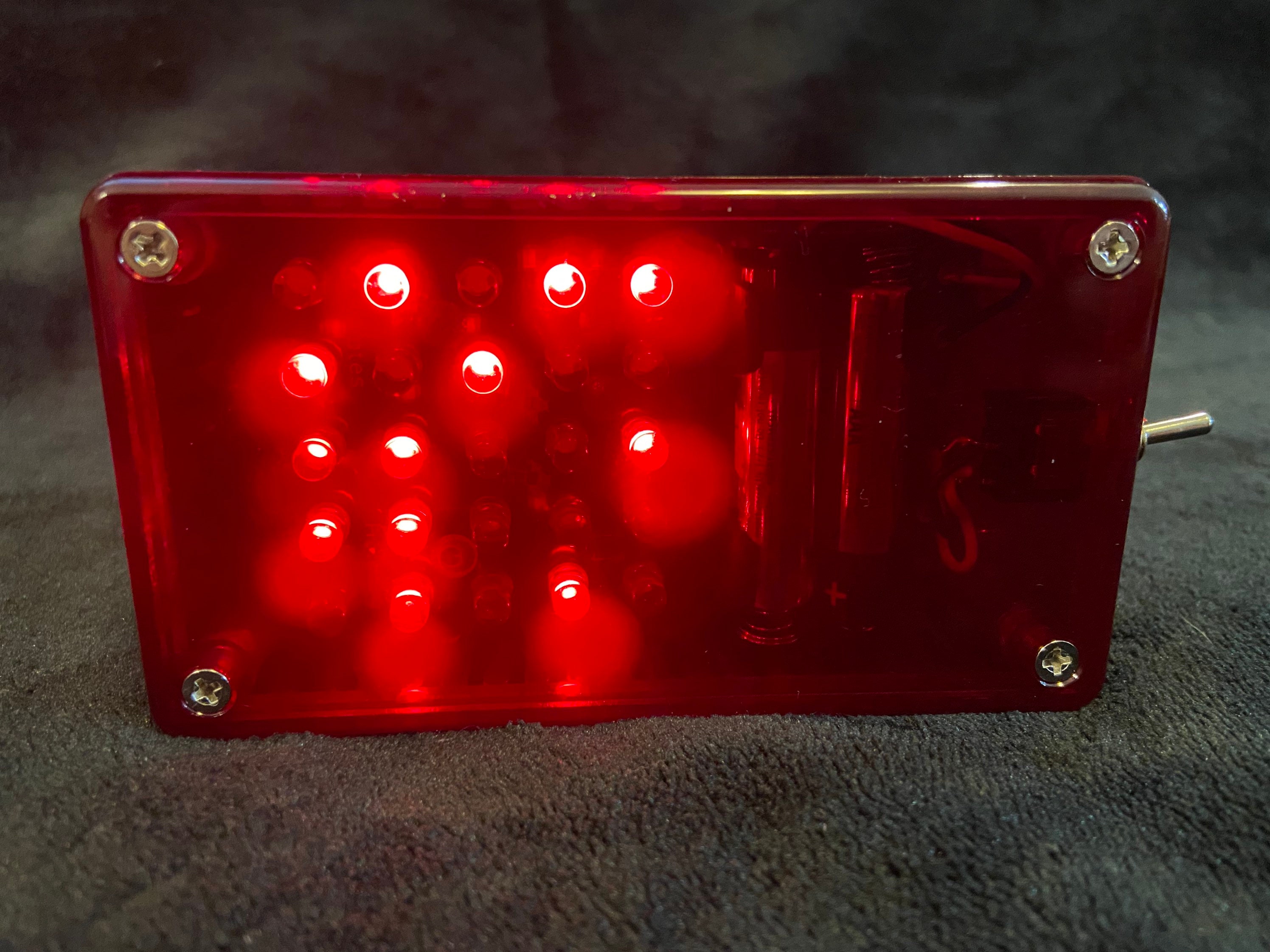 Supercomputer Retro Computing Random Flashing Lights Red Case White ...