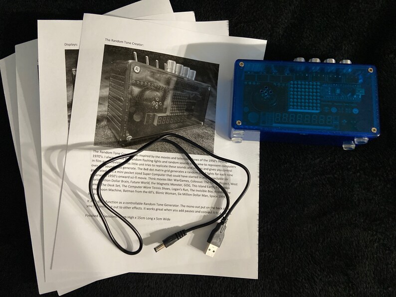 Random Tone Machine Vintage Style Computer Tone Generator - Etsy