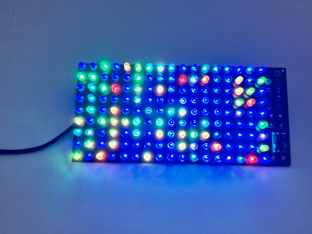 Assembled LARGE 153 LED Supercomputer RGB Slow Leds - Etsy