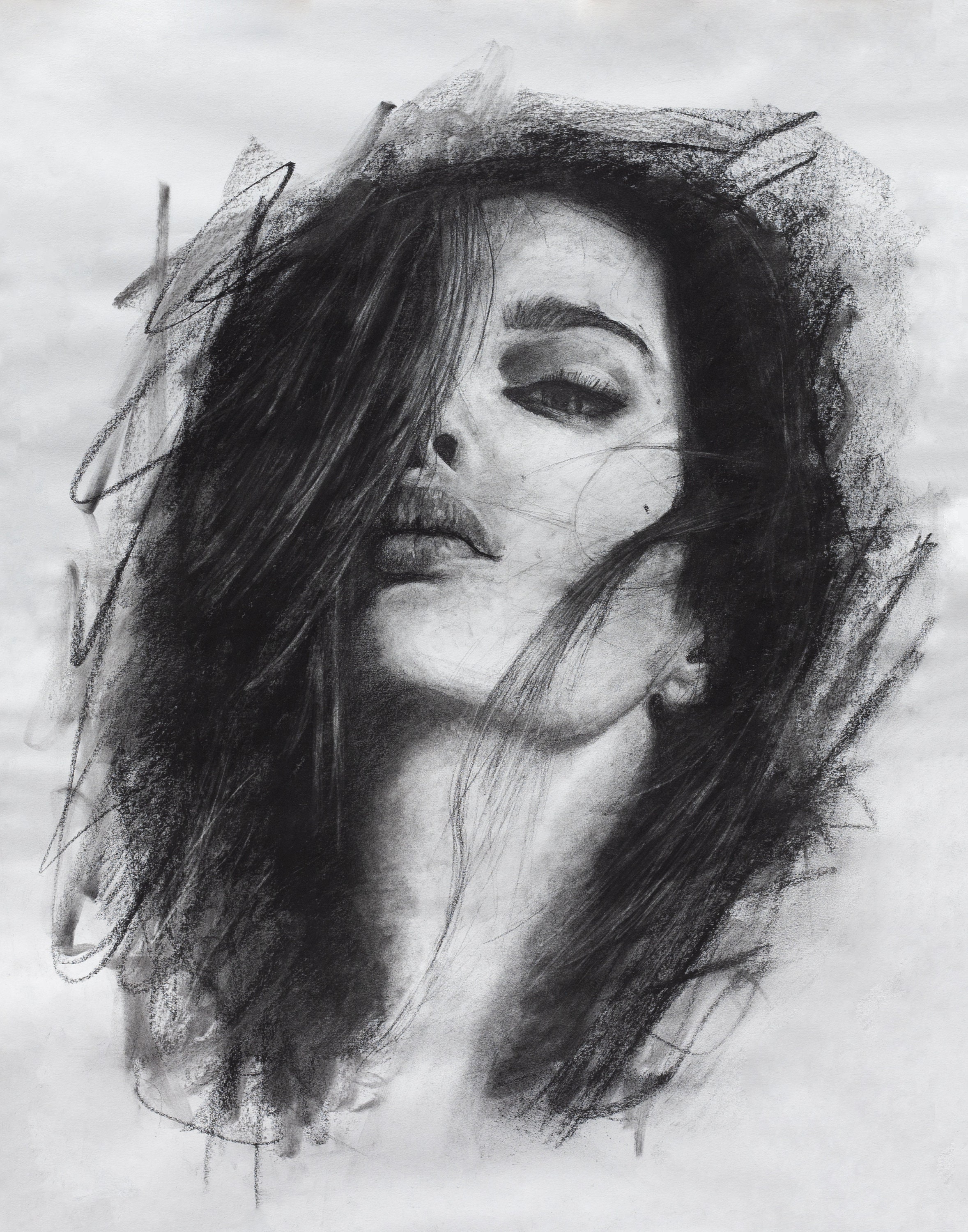 Charcoal Artwork At Cheryl Mountain Blog