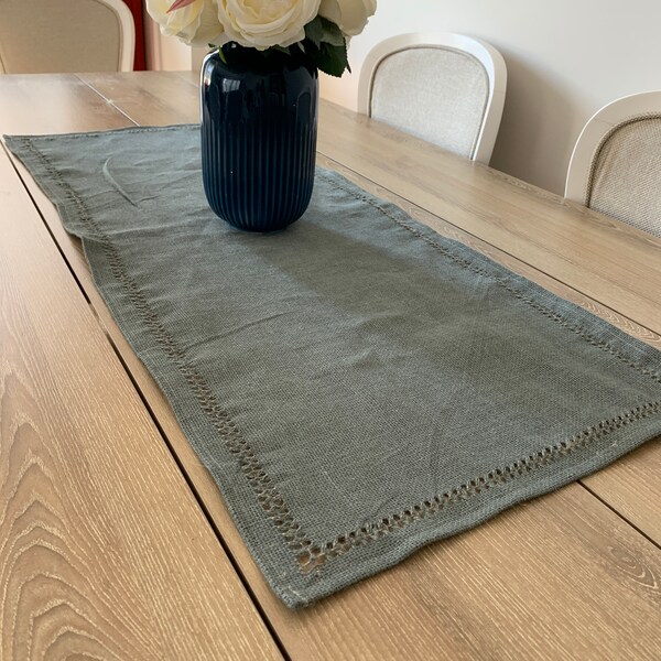 Burlap Table Runner - Etsy