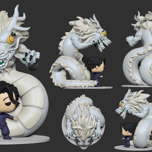 Suguru Geto and Rainbow Dragon - Etsy