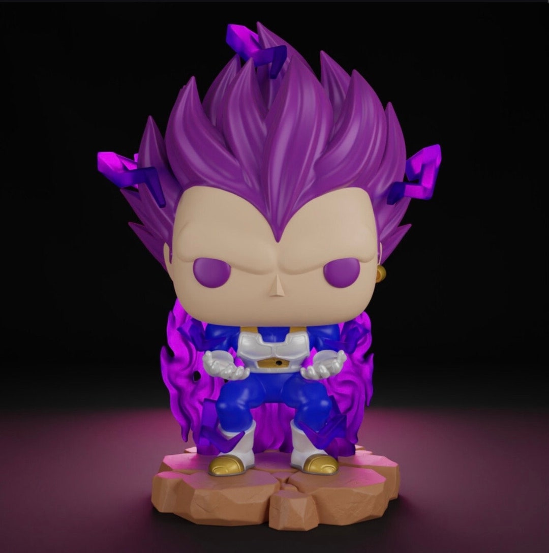 Vegeta Ultra Ego Funko Figurine Statues And Sculptures Etsy