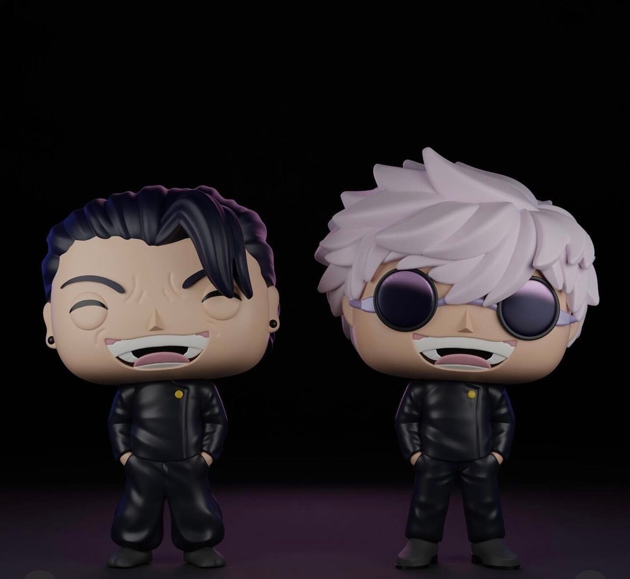 Young Geto and Gojo Funko - Etsy