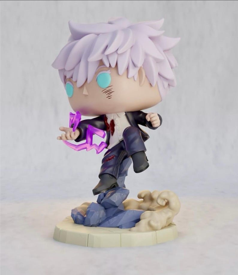 Gojo Hollow Purple Funko - Etsy