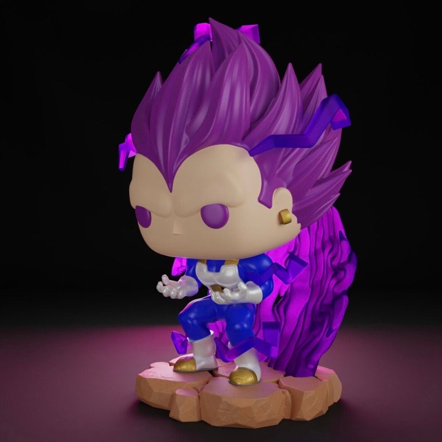 Vegeta Ultra Ego Funko Etsy