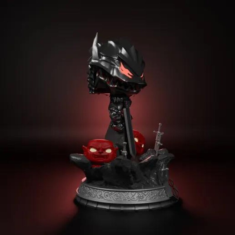 Guts Armored Berserk Funko - Etsy